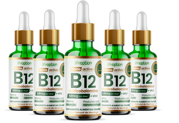 Nano Active B12 Metilcobalamina | Life Option